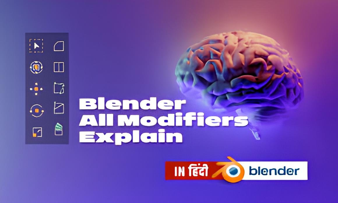 Blender All Modifiers Explained Course - Deepak Graphics